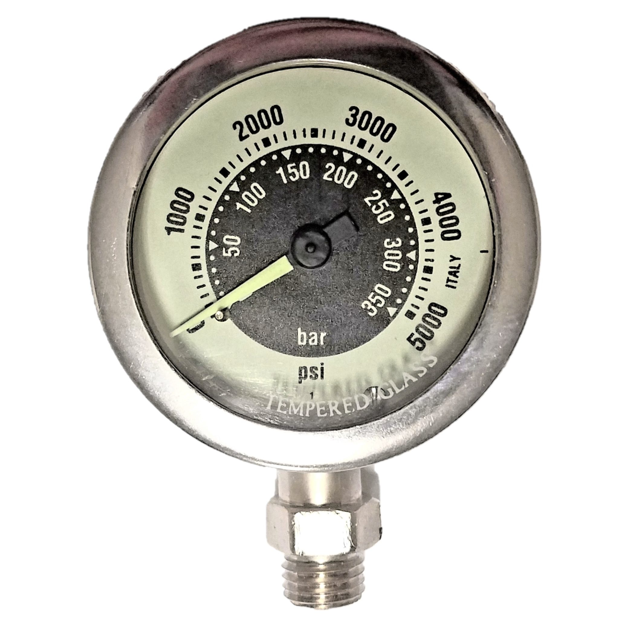 Dive Alaska Pro Dual 2 SPG PSI BAR DiveAlaska